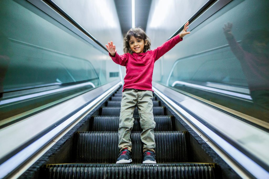 Brave Onlooker Saves Boy From Falling From An Escalator In China ...