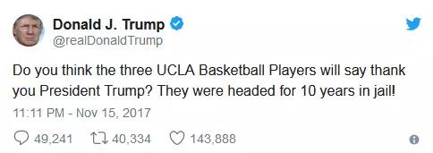 UCLA Players Release From Chinese Jail Are Thanking Trump - hiredchina.com